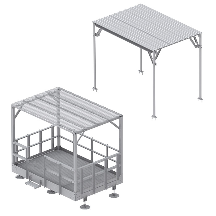 Equipment platforms & canopies | ANDREW