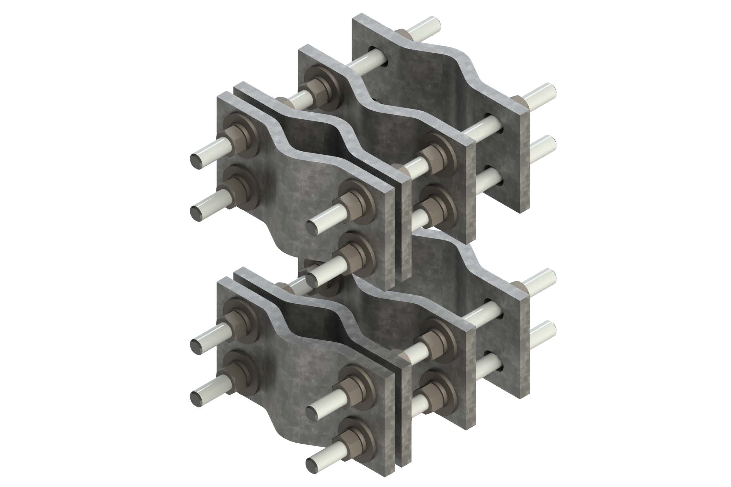 MUK-MSK3D | HD PIPE TO PIPE CLAMP, 1-1/2 TO 3-1/2 | ANDREW