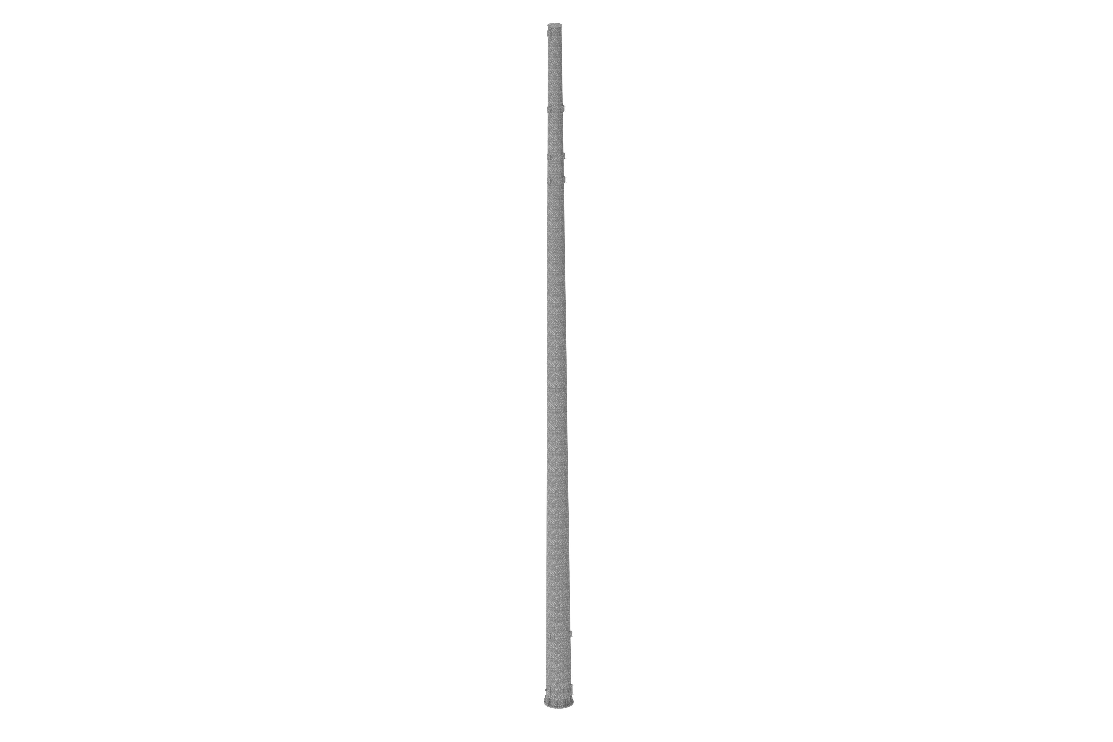 860670691-030 |Fluted Tapered Monopole for Small Cell and Macro Cell ...