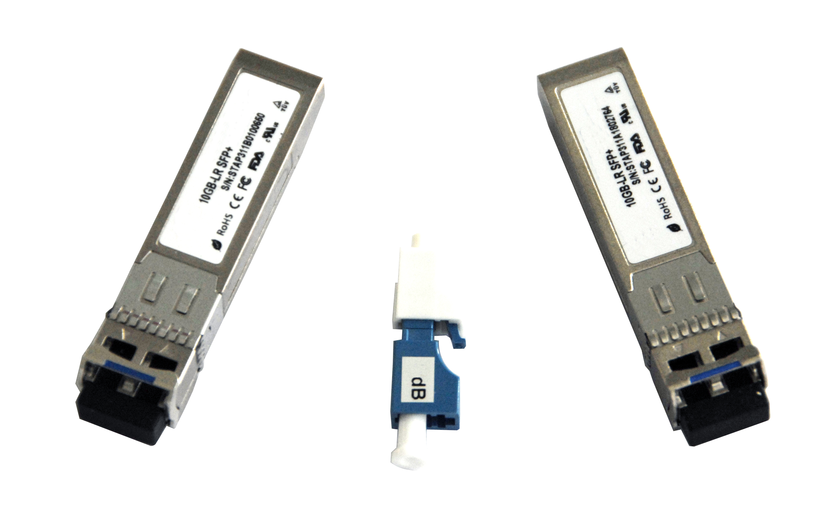 A7846857 | SFP+-Kit (2 EA) with Optical Attenuator, up to 40 km | ANDREW